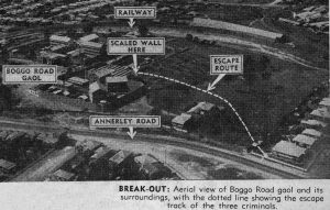 SLIM HALLIDAY - ESCAPES AGAIN - Boggo Road Gaol